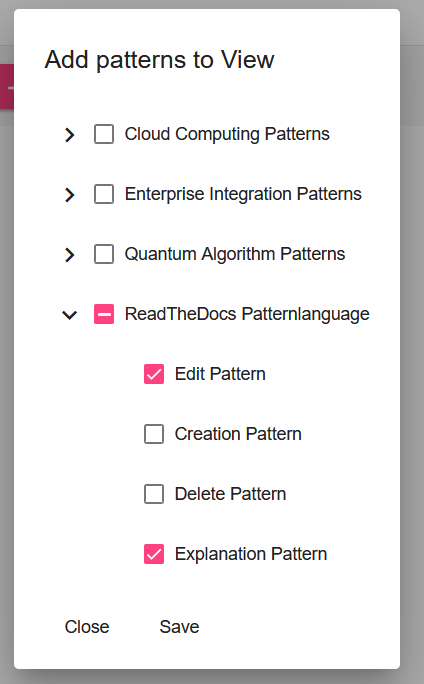 Pattern Views - Pattern Atlas